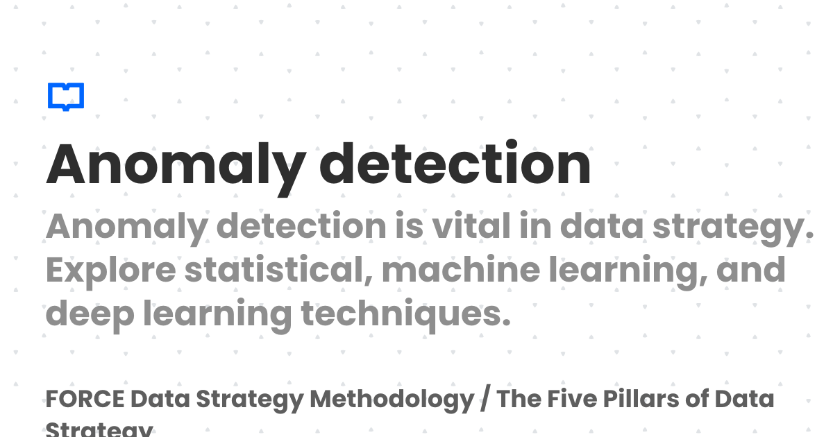 Anomaly Detection Force